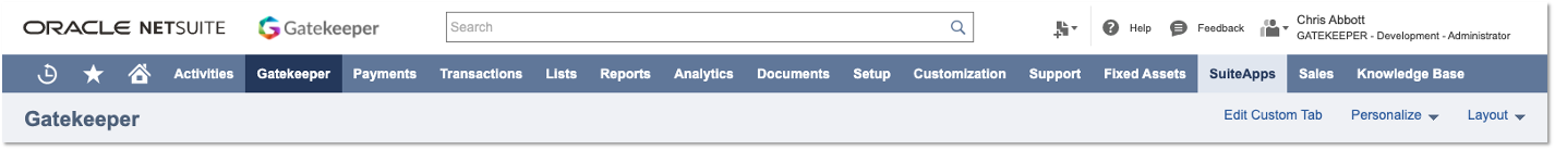 Gatekeeper NetSuite Integration Guide